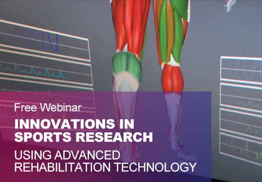 Webinar Innovations in Sports Research - Motekmedical.com